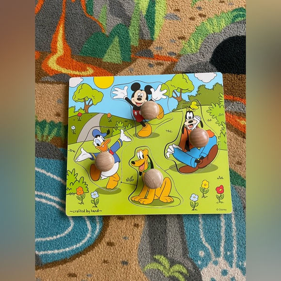 Melissa & Doug | Toys | Disney Mickey Mouse Friendswooden Knob Puzzle ...